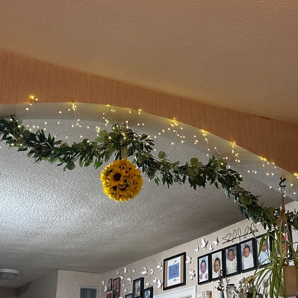 Sunflower Kissing Ball,sunflower Ball,sunflower Home Decor,sunflower ...
