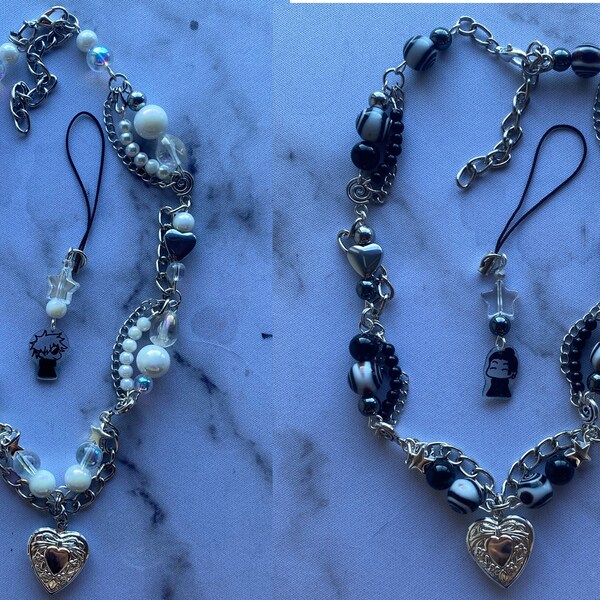 KNY Keychains Matching Beaded Silver Keychains - Etsy