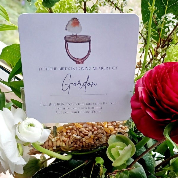 In Loving Memory seed Packets. Memorial Favours. Funeral Favours. - Etsy