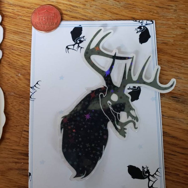 Wendigo Plain Decal - Vinyl Car Decal - Wall Decal - Laptop Decal ...