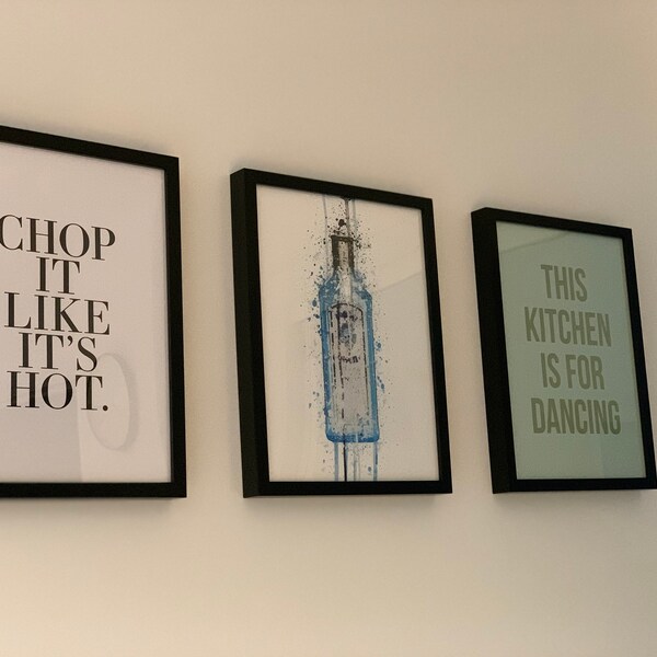 VIP Bar Gallery Wall Set - Etsy