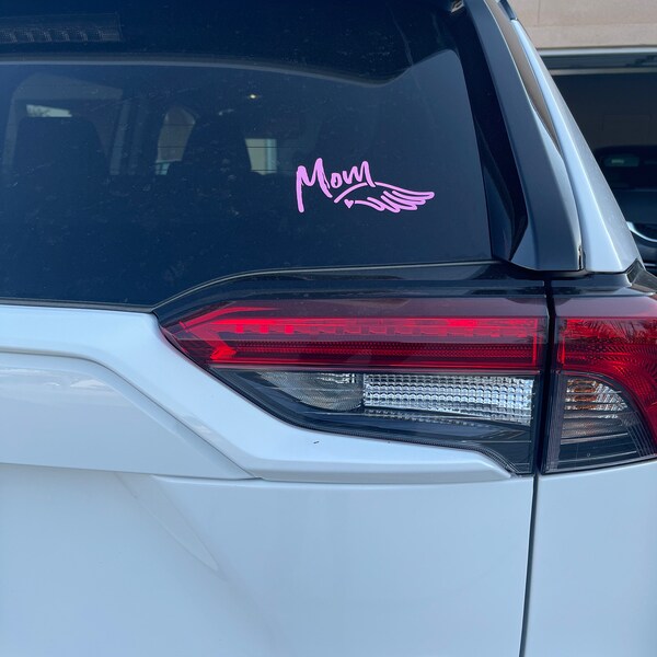 Personalized Memorial Car Window Decal: Honor Loved Ones With Angel ...