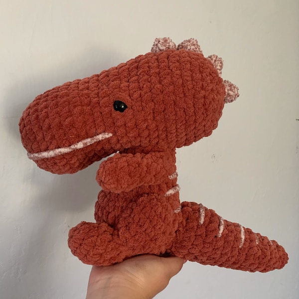 PATTERN: Viktor the Velociraptor - Crochet Raptor Pattern - Amigurumi ...