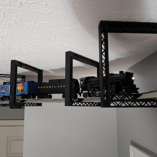 O Scale Wall Mount Room Kit for Train Track, Fits 10ft X 10ft, Larger ...