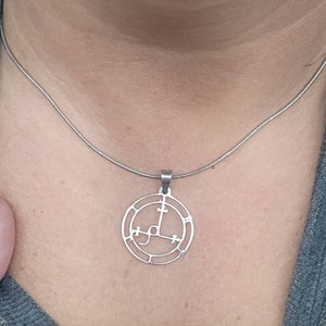 Clavicula Nox Necklace Symbol Charm Pendant Dragon Rouge - Etsy