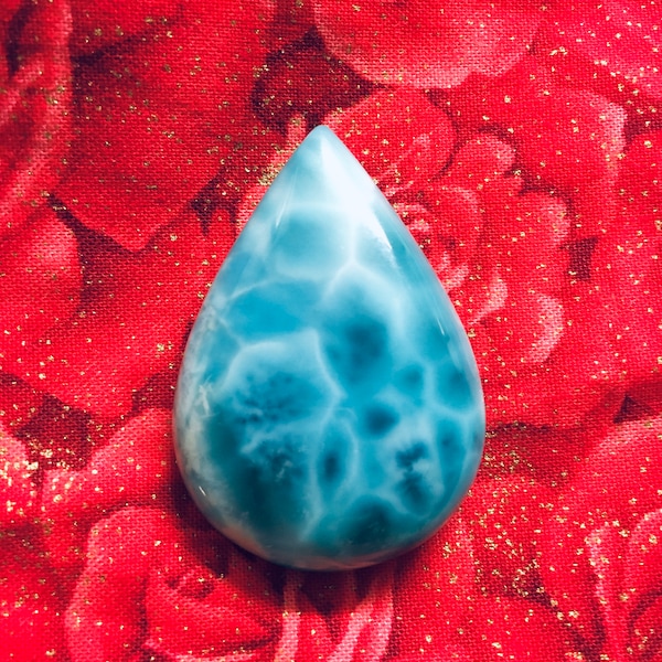 Larimar "fractal Supernova" Super Blue Larimar Sphere With Base,fractal Larimar,super Blue ...