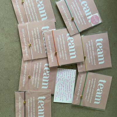 Team Appreciation Gift Staff Thank You Gift Team Building Day Co ...