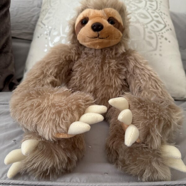 Speedy the Sloth 16” Weighted Cuddly Plush Toy Heat Pad Autism ADHD ...