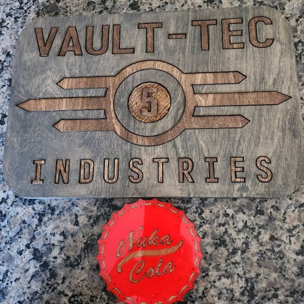 3D Vault Door Wall Art Inspired by Fallout. Customizable Numbers and ...