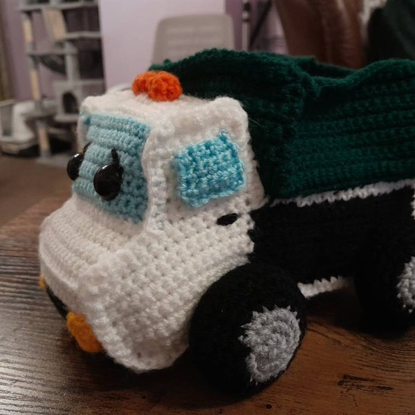 Cuddly Dump Truck Crochet Pattern - Etsy