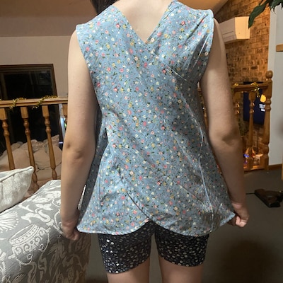 Criss Cross Tunic Pattern Ebook Reversible PDF 3m (Instant Download) - Etsy
