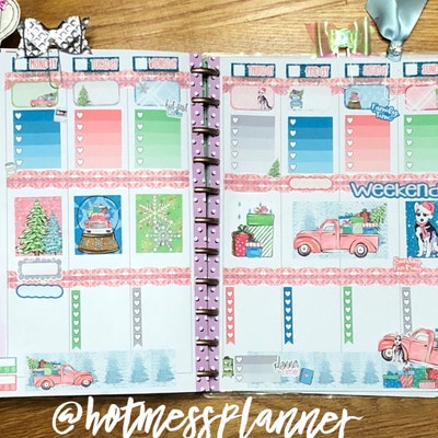 Deluxe Weekly Planner Sticker Kit - Etsy