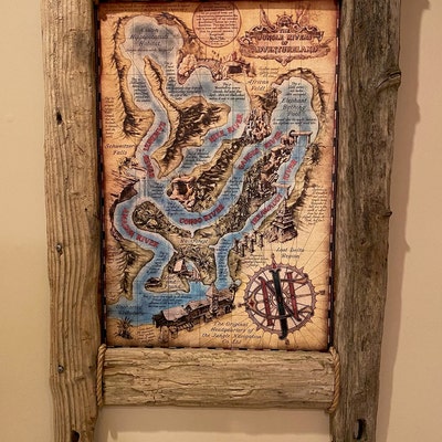 Indiana Jones Temple of the Forbidden Eye Field Map - Etsy