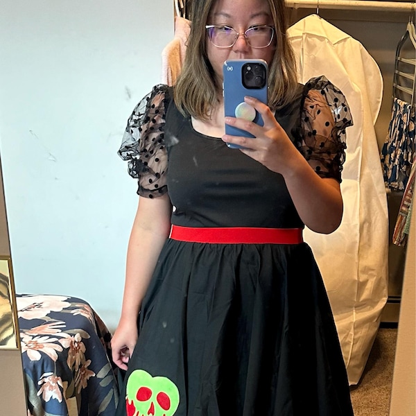 Magical Rose-batb-disneybound-dapper Day-novelty Circle Skirt - Etsy