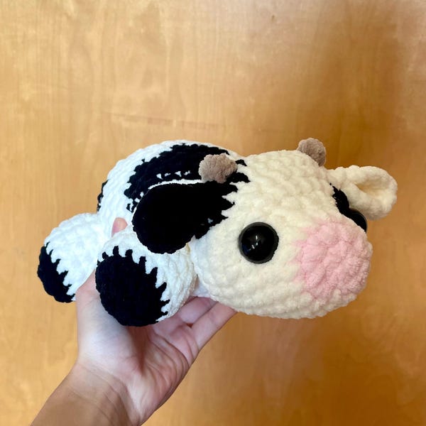 2in1 Sleepy Cows | PDF Crochet Amigurumi Pattern | Highland Cow ...