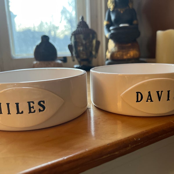 Personalized Cat Bowl, Custom Cat Dish, Cat Gift - Small/medium Size ...