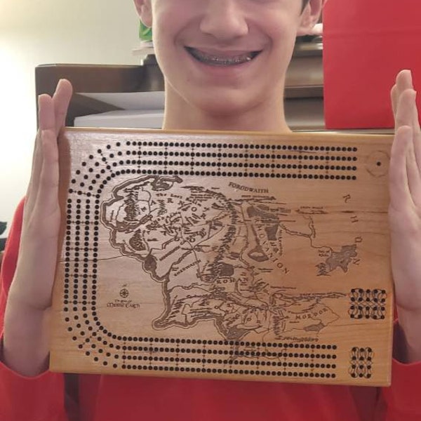 Cribbage - World Map - Etsy