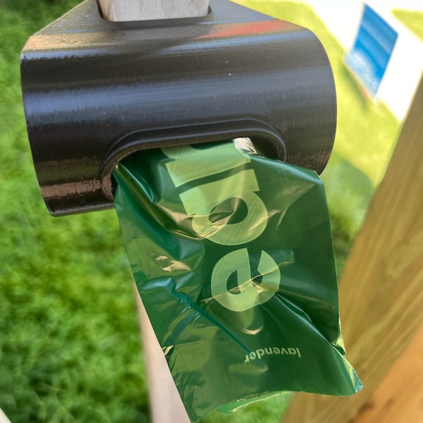 Poop Bag Holder for Decks/posts/etc - Etsy