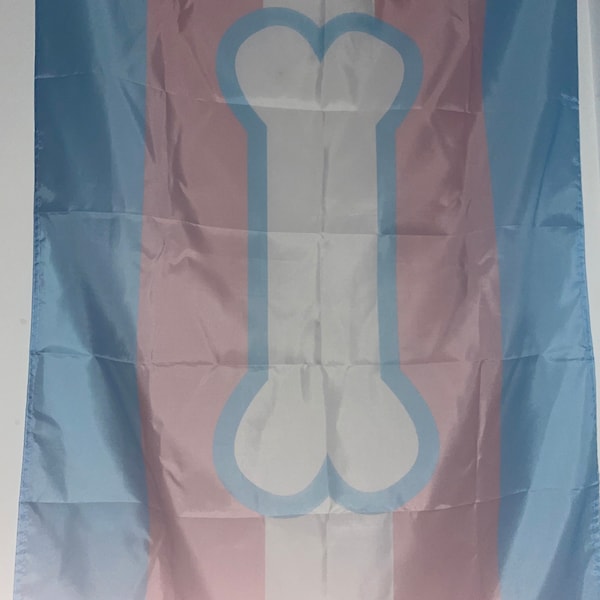 Trans Pup Pride Flag - Etsy