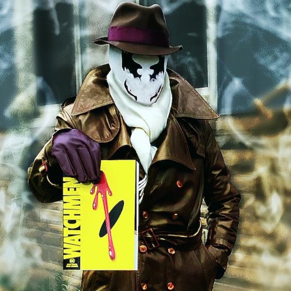 Rorschach Mask With REAL Moving Inkblots - Etsy