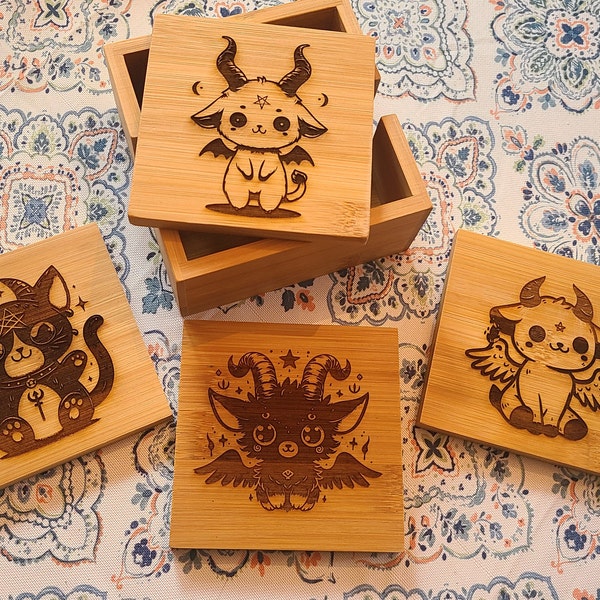 Cute Baphomet Design / SVG, PNG, JPG / Satanic / Dark Occult / Cute ...