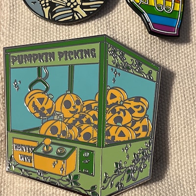 Hell Fire PC Enamel Pin Pastel Goth Pin - Etsy