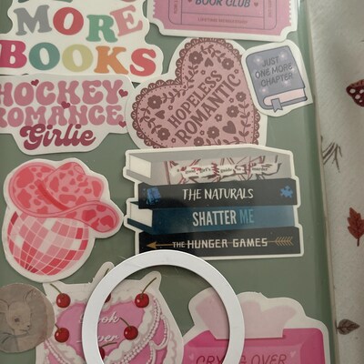 Tropes Book Stack Sticker, Waterproof Vinyl Sticker, Kindle Sticker ...