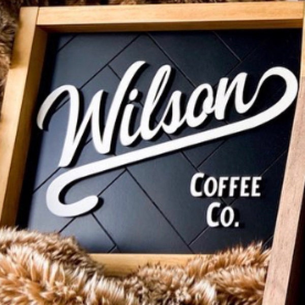 Personalized Last Name Coffee Co. Sign: 3D Laser Cut Home Cafe Decor - Etsy