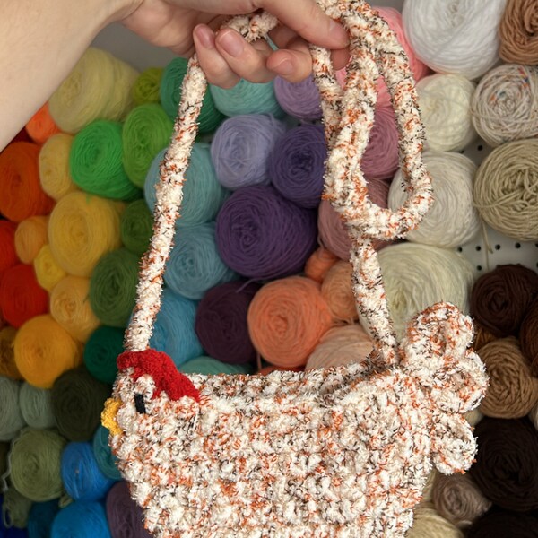 The Crab Bag Pattern Crossbody Purse Crochet Ocean Sebastian - Etsy