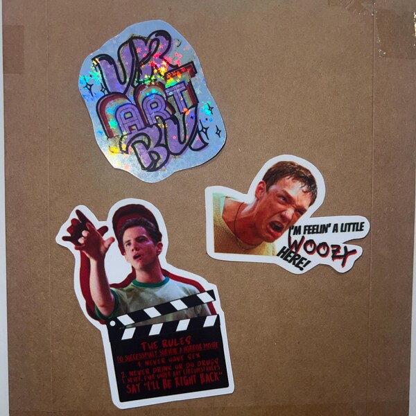 SCREAM'96 Stu Sticker!-feelin' Woozy-horror Franchise Inspired - Etsy