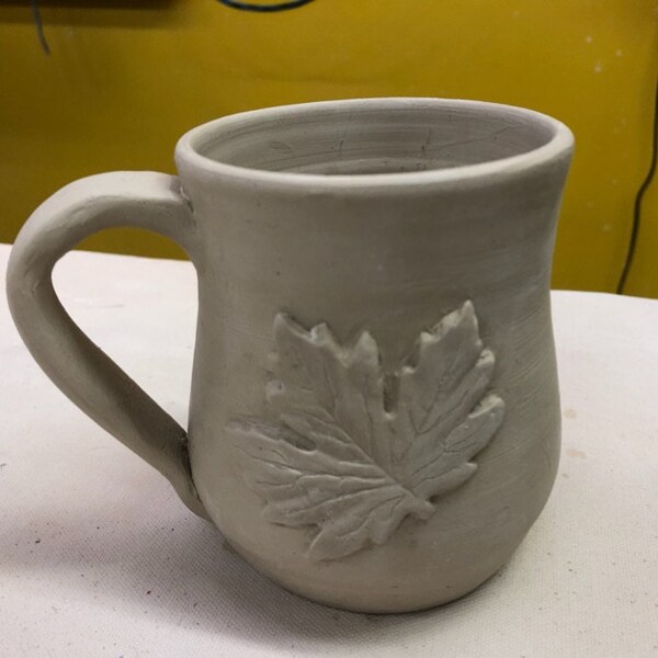 WML Ceramic Sprig - Wide Maple Leaf Press Mold - Relief Mold - Press ...