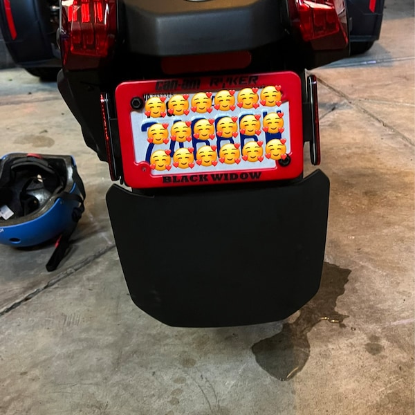 Personalized Motorcycle Frame for Your License Plate Personalized With ...