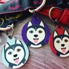 Pet ID Tag - Husky - Etsy