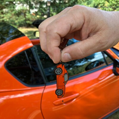 Corvette C6 Coupe Keychains 7 Colors Available Enamel on Metal - Etsy