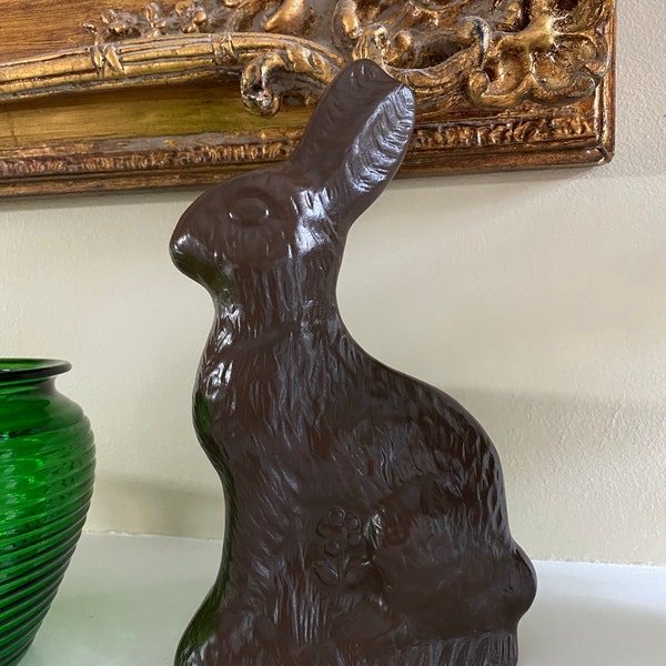 Chocolate Rabbit (ceramic) Large Size - Etsy