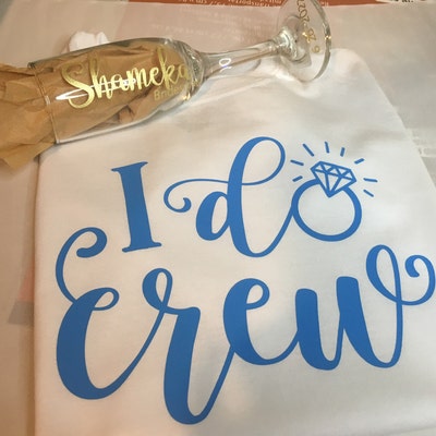 I Do Crew SVG Cut File Instant Download Digital Design Files for Cricut ...