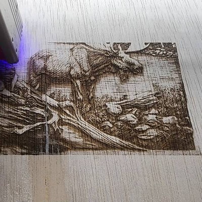 Laser Burn PNG 3D Illusion Engrave Laser Ready Digital Design File ...