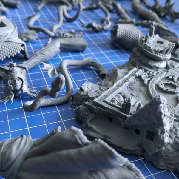 Rom, Budding Saint 3D Printed Collectible Mini Gift for RPG, Fantasy ...