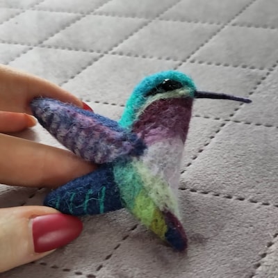 Needle Felted Carolina Wren Sculpture Wren Ornament Spring - Etsy