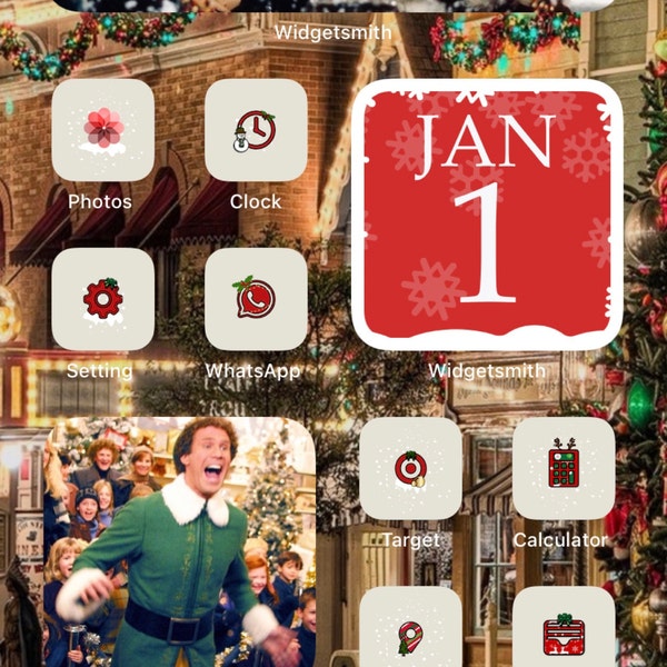 HAND-MADE CHRISTMAS App Icons | Festive Season | Personalized ...