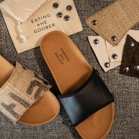 Dark Green - Covers for the 'ethical Magic Sliders' Made of Cork Fabric ...