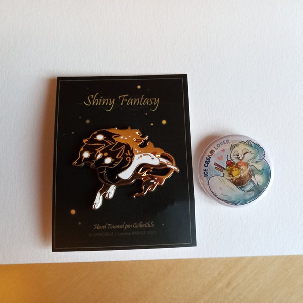 Cerberus Hard Enamel Pin - Etsy