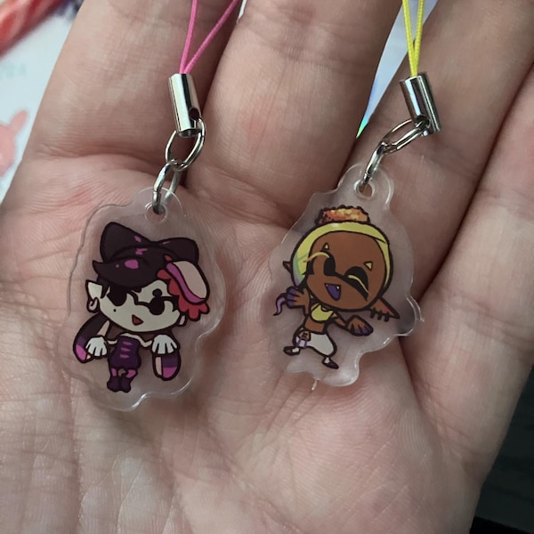 Splatoon Idols Phone Charm - Double Sided, 7 Variations, 1 In., Acrylic ...
