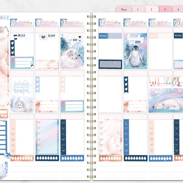 Digital Bullet Journal Weekly Layout Inserts Goodnotes Planner ...