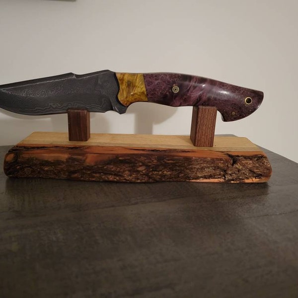 Knife Display Rustic,knife Display,knife Display Handmade,unique Knife Display, Knife Wall ...