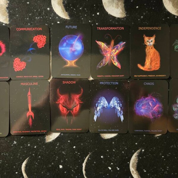 Universal Oracle Cards - Oracle Deck - Oracle Card Deck - Divination ...