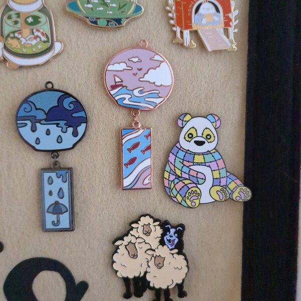 Sunset Appa Enamel Pin - Etsy