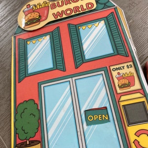 Printable DIY Project make Your Own Fast Foods Restaurant, Kids ...