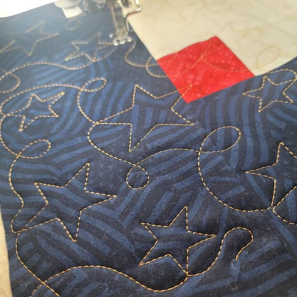 Quilt Block Background Embroidery Design. Quilting Block Embroidery ...