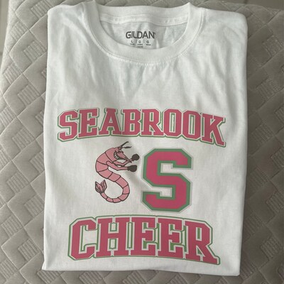 Mighty Shrimp Seabrook Cheer SVG JPG PNG - Etsy